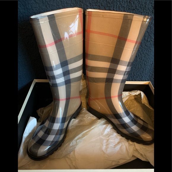 Burberry | Shoes | Burberry Rain Boots | Poshmark